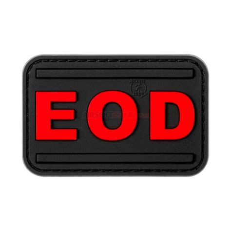 Patch Cauciuc Eod Blackmedic 8987