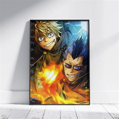 Black Clover Anime Poster Magic Manga Print High Res Digital Download And Physical Art