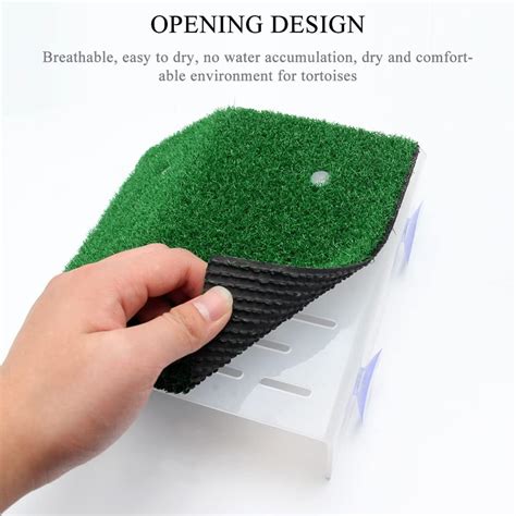 Yingcen Turtle Ramp Basking Platform Tortoise Ramp Climb Platform