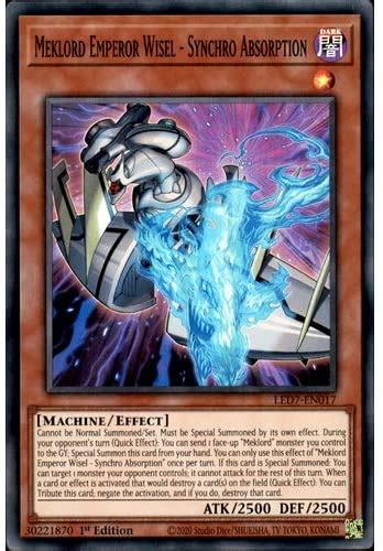 Led7 En017 1st Edition Meklord Emperor Wisel Synchro Absorption