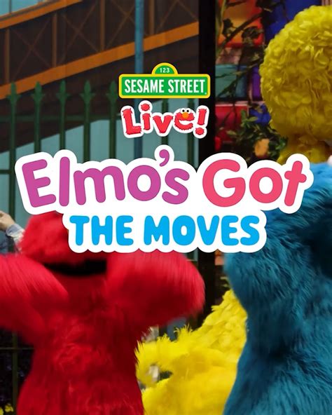 Get Ready To Dance Along With Elmo Elmos Got The Moves Arrives April