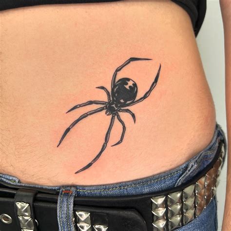 Amazing Black Widow Spider Tattoo Ideas And Meaning