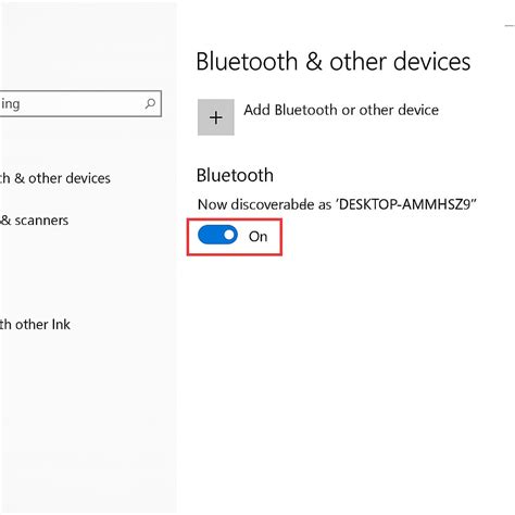 How To Turn Bluetooth On Windows 10