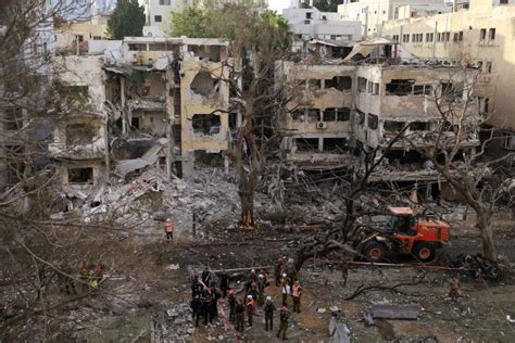 Iranian Missile Barrage Destroys Buildings In Central Tel Aviv