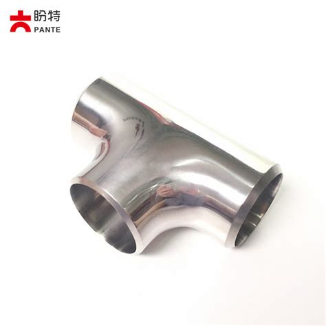 Pante 304 Stainless Steel Welding Tee Hygienic Fitting