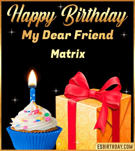 Happy Birthday Matrix  🎂 Images Animated Wishes【28 S】
