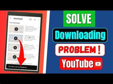 How To Fix Youtube Video Not Downloading Problem | Fix This Video Is Not Downloaded Yet YouTube ...