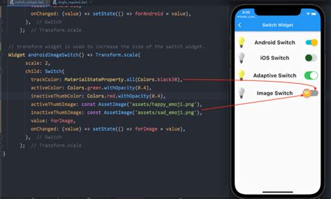 Advanced Guide To Flutter Switches And Toggles Logrocket Blog