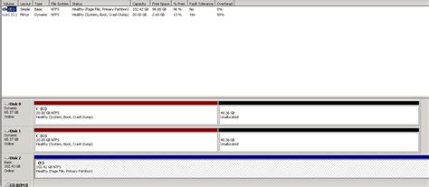 solved unable to extend the c partition of a mirrored disk experts