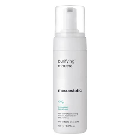 Mesoestetic Purifying Mousse 150ml Glow Aesthetics