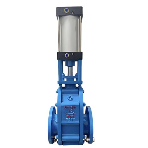 Pneumatic Parallel Sliding Double Disc Ceramic Gate Valve