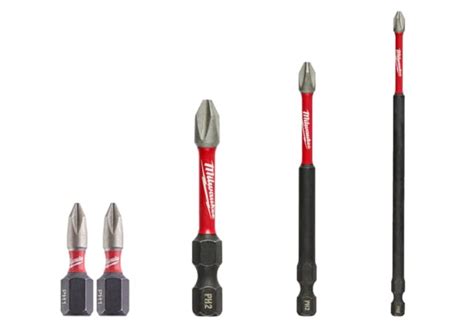 Milwaukee Shockwave Phillips Head Screwdriver Bits