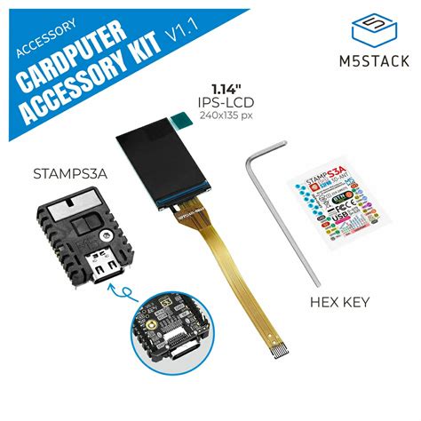 Cardputer Accessory Kit V1 1 M5stamps3a Display M5stack Store