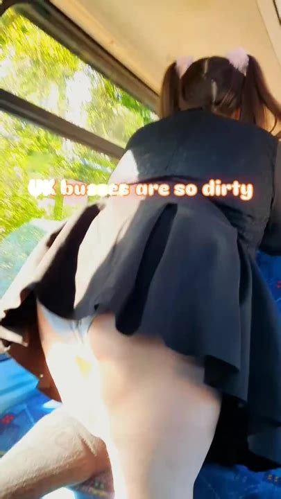 Flashing My Panties On Uk Bus Upskir Pov Amateur Porn Feat