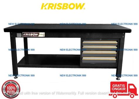 Jual Krisbow Meja Kerja 4 Laci 180x75x80 Cm Kw0103274 Di Seller New Electronik 999 Tanjung