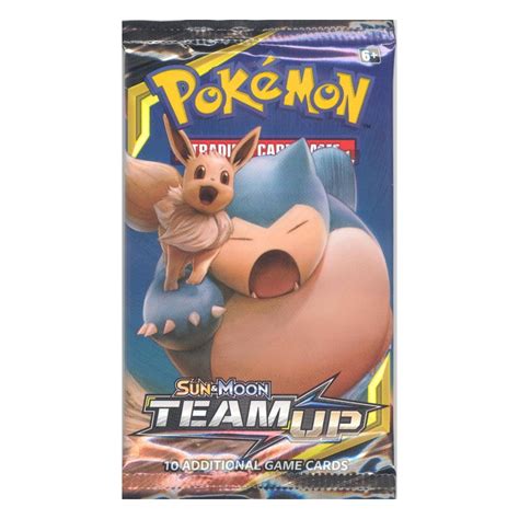 Pokemon Tcg Sun And Moon Team Up Rare Set Booster Pack 10 Cards
