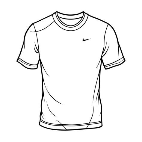 Nike T Shirt Template In 2025 Shirt Template Nike Tshirt Shirt Drawing