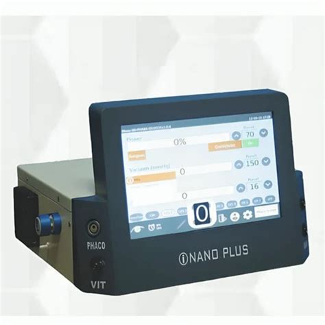 Phaco Machine Nano Plus Peristaltic Phaco Machine Manufacturer From Chennai