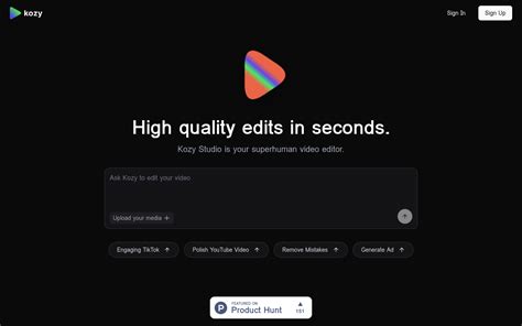 Kozy The Best New Ai Tools Aiflytools