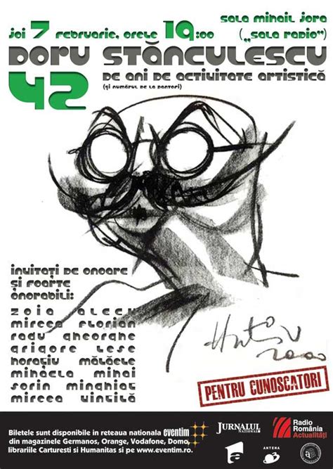 Unicul Doru Stănculescu De Alaltăieri şi Până Ieri