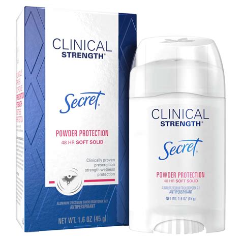Desodorante Antitranspirante Secret Clinical Srength En Barra Para