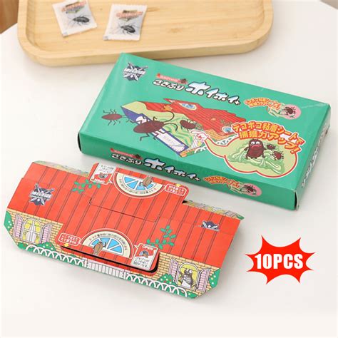 10pcs Cockroach Killer Roach Traps Roach Bait Roach Motel Cockroach
