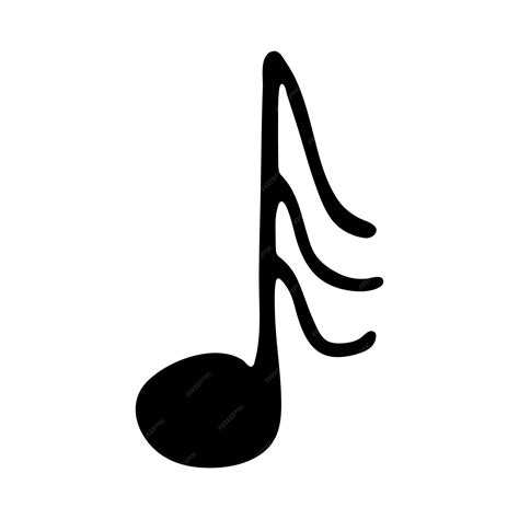 Single Music Notes Vector