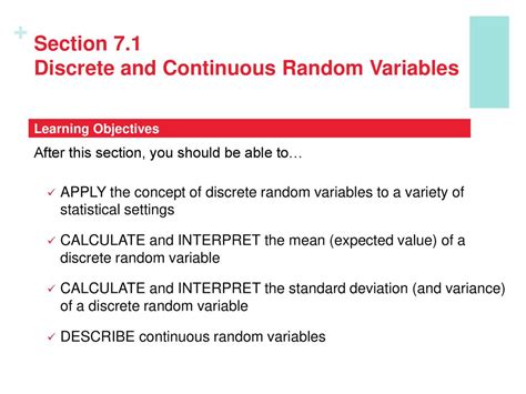 Chapter 7: Random Variables - ppt download