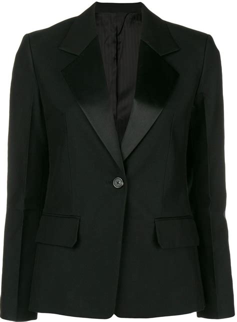 Helmut Lang Classic Single Breasted Blazer Shopstyle