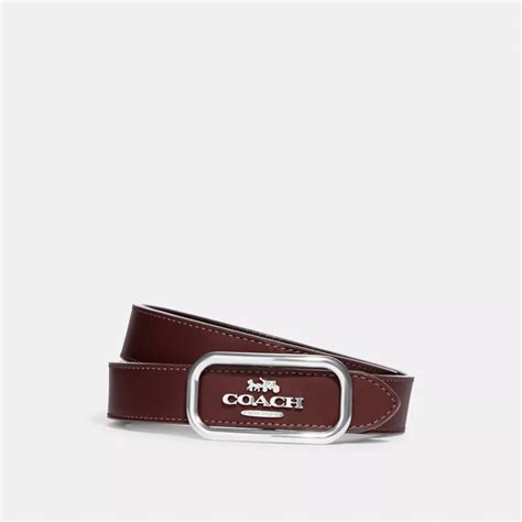 Coach® Outlet Morgan Rectangle Buckle Belt 25 Mm