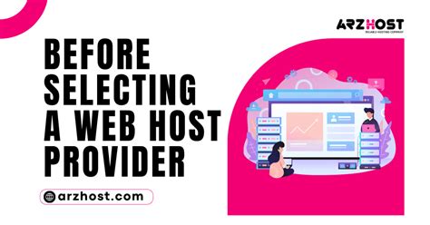 Before Selecting A Web Host Provider It Is A Good Idea