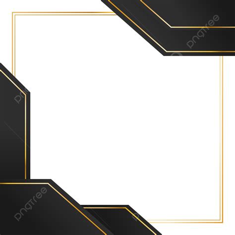 Elegant Black Page Border