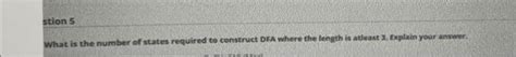 Solved Use Hopcrofts Algortthm To Figtusit The Dfa Shown T