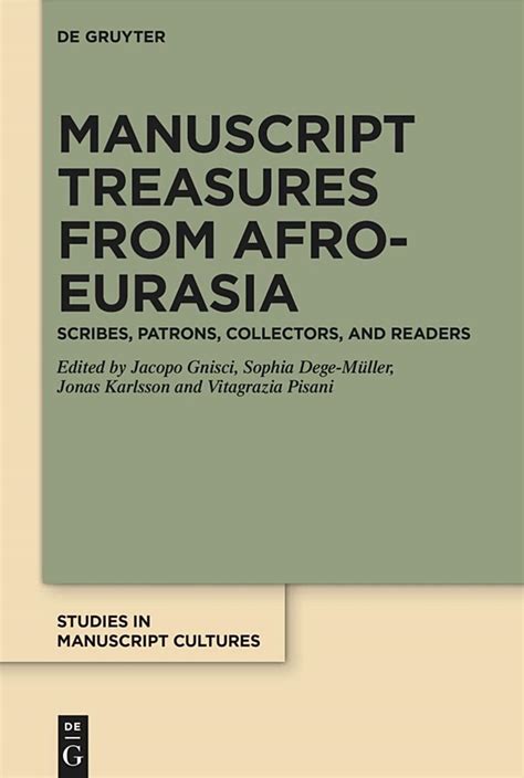 Photograph Manuscript Treasures From Afro Eurasia Scribes Patrons