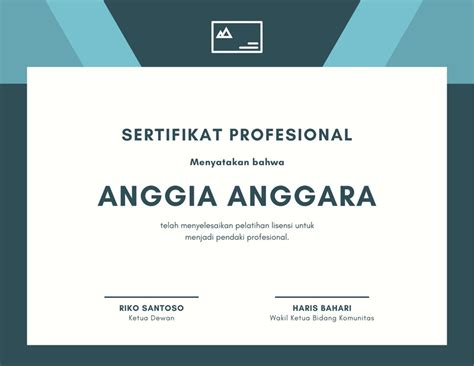 Gratis Contoh Sertifikat Karyawan Terbaik Keren Canva