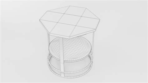Octagon Table Rh51 3d Model By Speedup