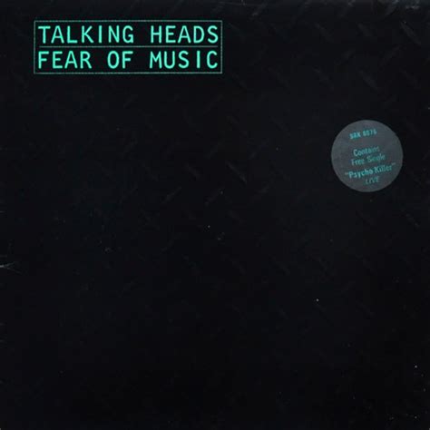 Talking Heads Fear Of Music Vinyl Lp Album Vinyl 7 45 Rpm