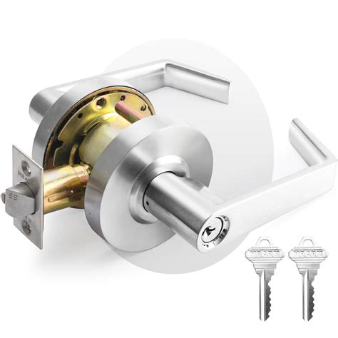 Mrarm Commercial Door Lever Lock Heavy Duty Locking Door Handle