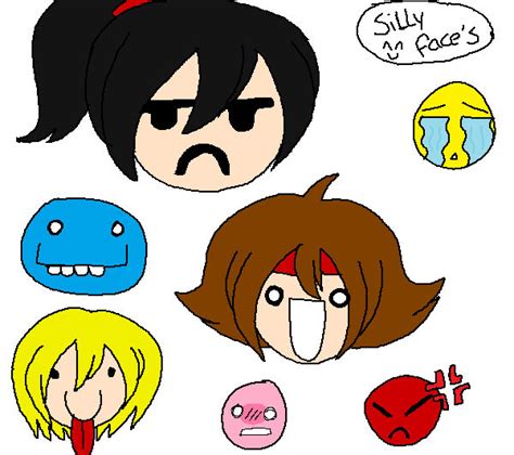 Silly Faces By Sonicandanimelover On Deviantart