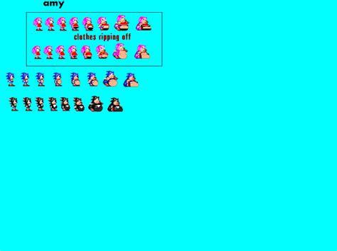 Sonic 2 Xl Sonic Shadow And Amy Sprites By Limenisabush568 On Deviantart