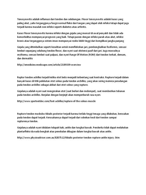 Tenosynovitis Pdf