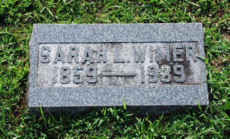 Sarah Laverna Ramsburg Wimer 1859 1939 Find A Grave Memorial