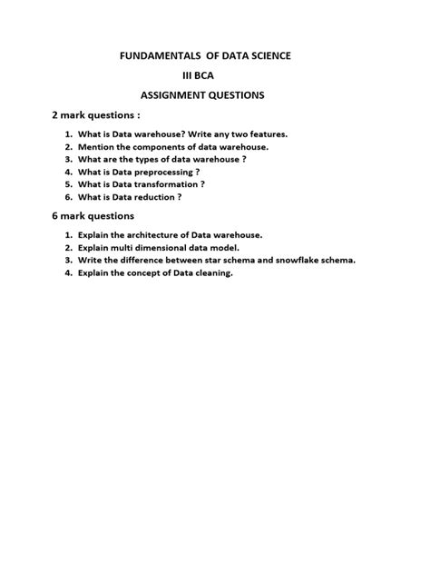 Ds Assignment Questions Pdf