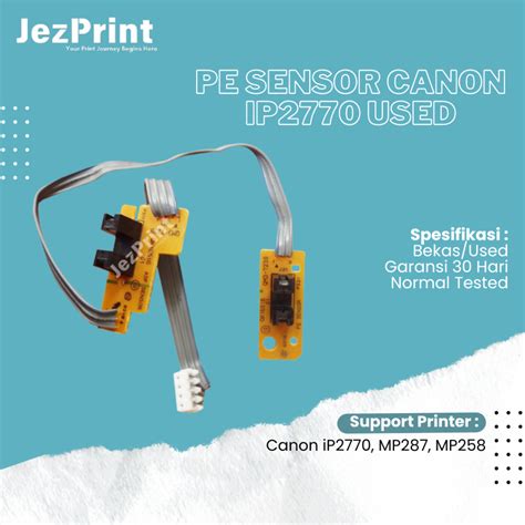Pe Sensor Canon Ip2770 Ip2770 Mp258 Mp287 Paper Sensor Ip2770 Mp258