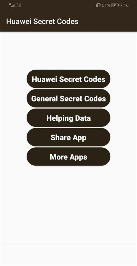 Secret Codes For Huawei Mobiles Free Apk For Android Download