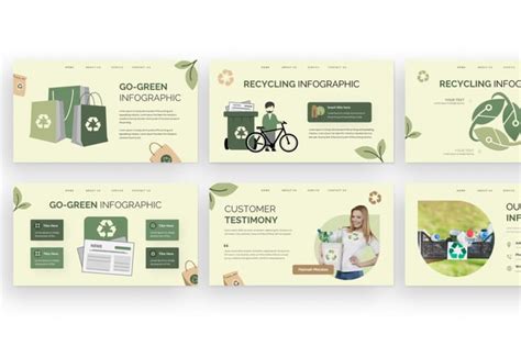 Recycling Process Presentation Powerpoint Template Incl Recycling