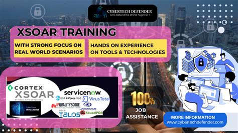 Xsoar Training Cybertech Defender