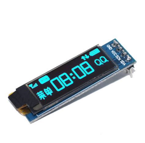 display oled 0 91 i2c 128x32 azul instituto digital