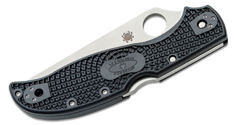 Spyderco Stretch 2xl Lightweight Folding Knife 399 Vg10 Satin Plain