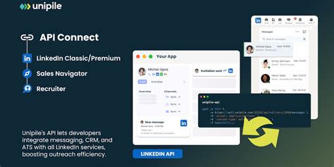 Unipile LinkedIn API Integrate LinkedIn Into Your App Messaging Outreach Data AIStage